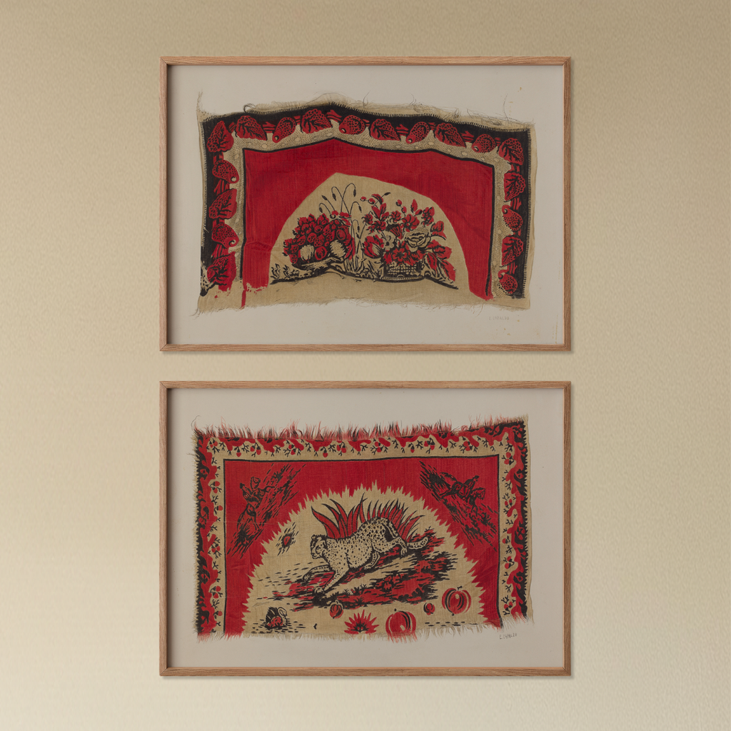 Printed Textile Prints Collection (Set of 2), Index of American Design ...