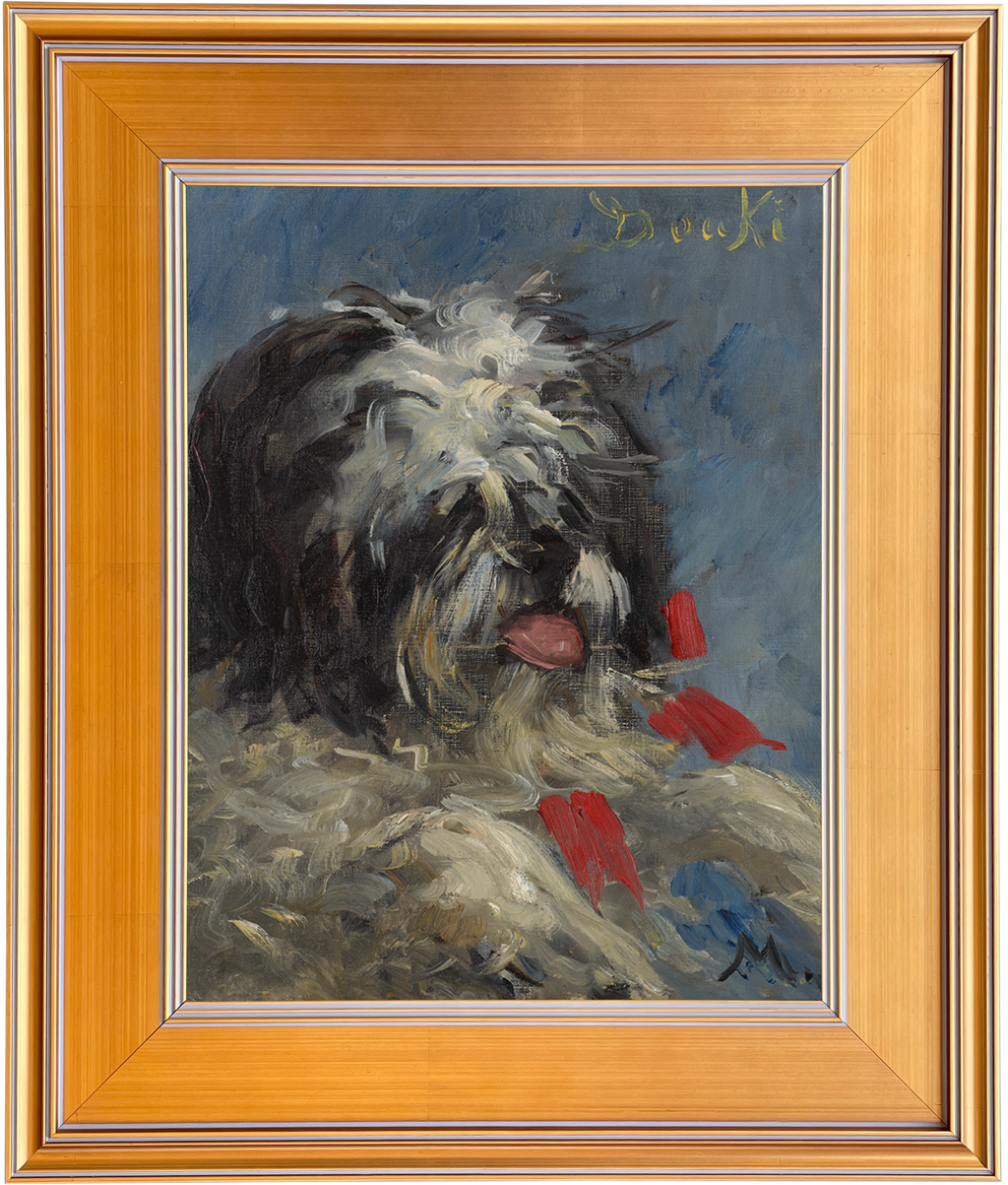 Museum Collection: The Dog 'Donki' Print, 1876 – Abigail Bell