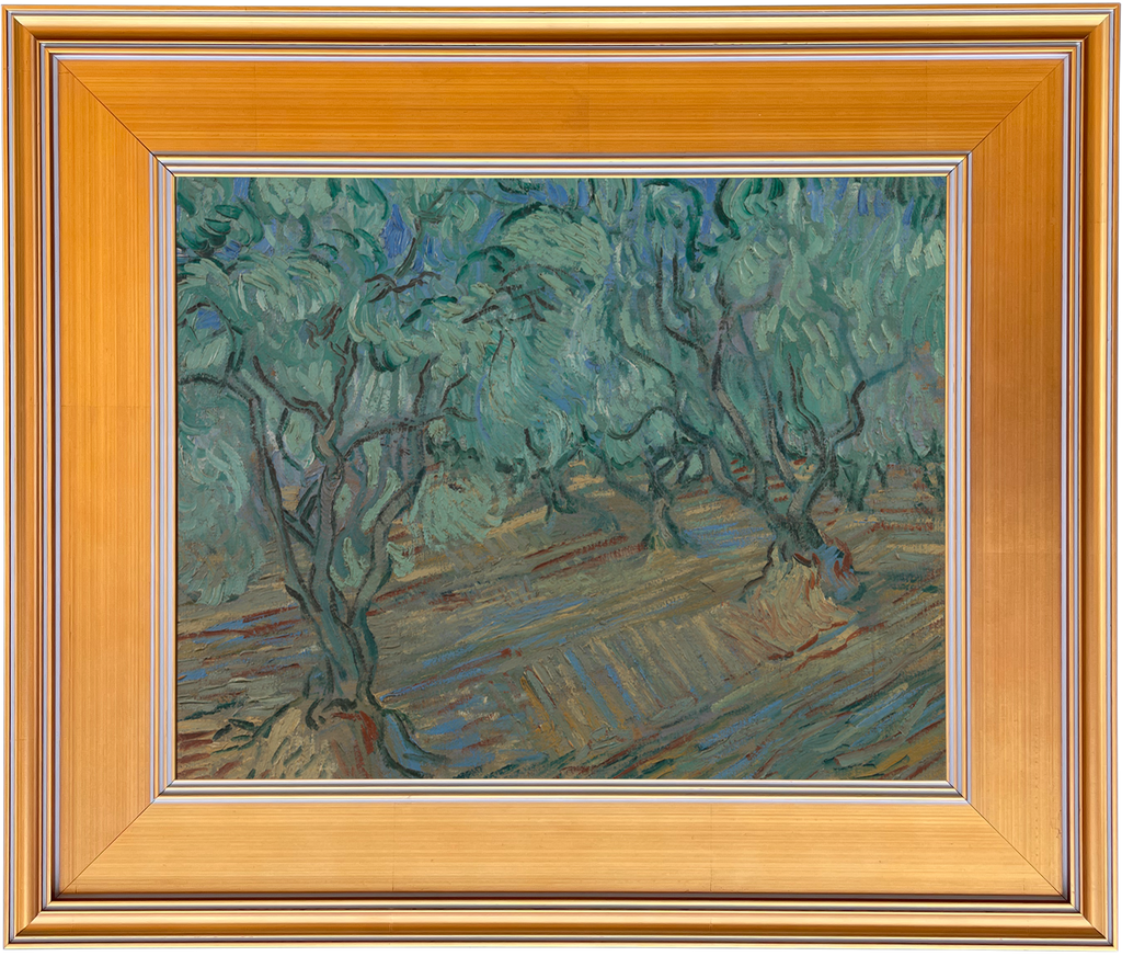 Museum Collection: Olive Grove Print, 1889 – Abigail Bell
