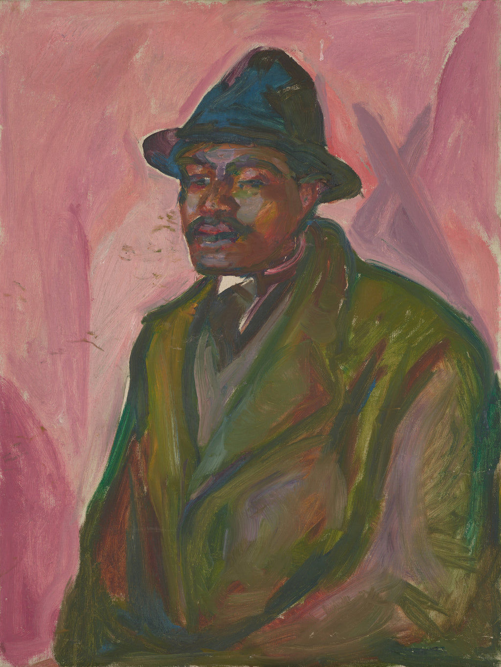 Abdul Karim in a Green Coat Print, 1916-1917 – Abigail Bell