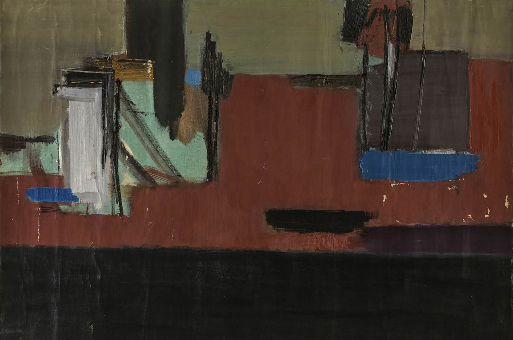 Untitled Oil On Linen Print, 1959-1963 – Abigail Bell