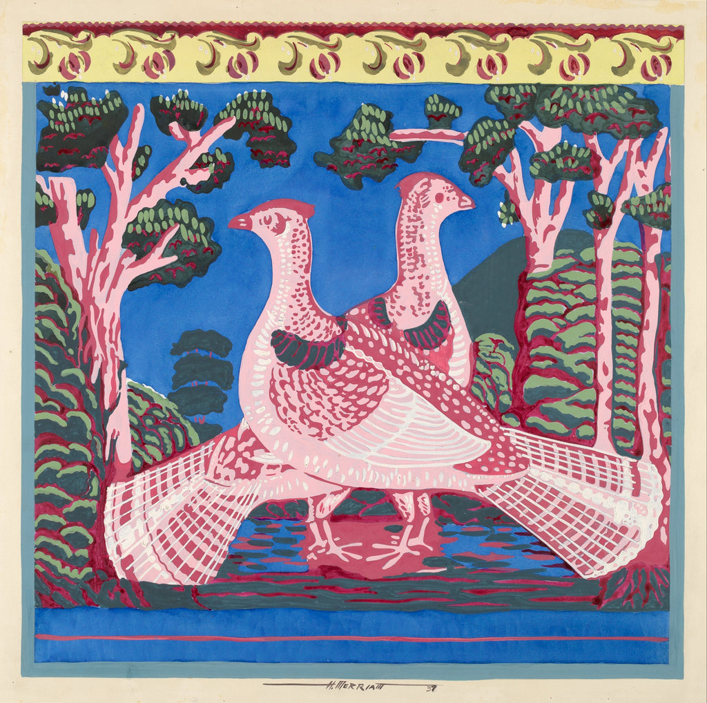Bandbox Design Print IX, Index of American Design – Abigail Bell