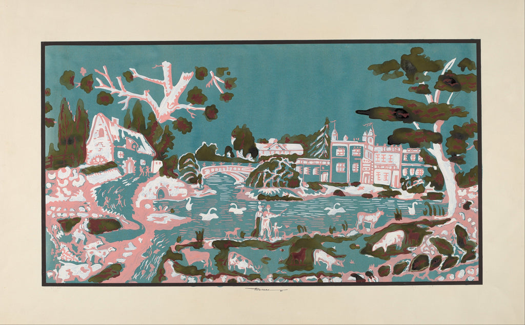 Bandbox Design Print VIII, Index of American Design – Abigail Bell