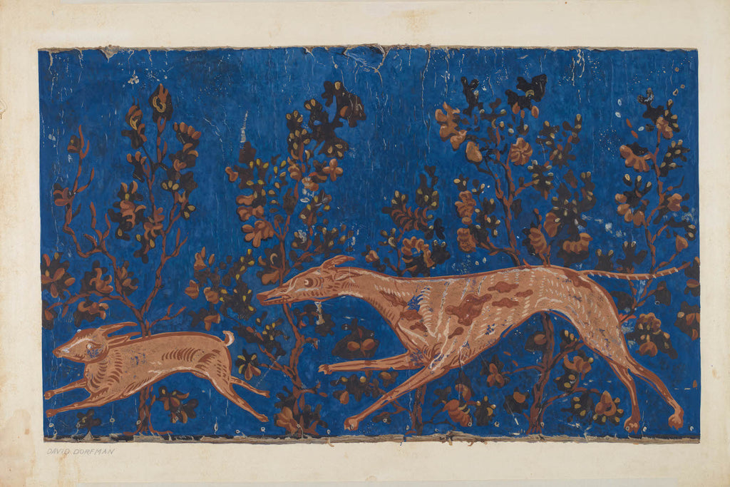 19th Century Wallpaper Design Print, Index of American Design – Abigail ...