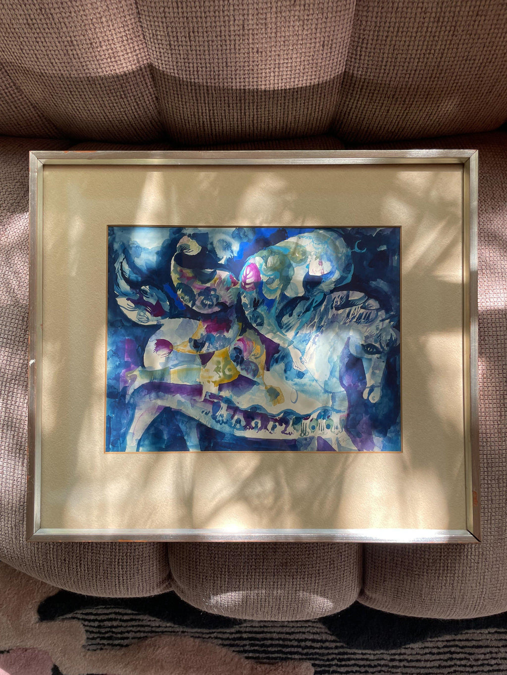Original Framed Painting, Signed – Abigail Bell